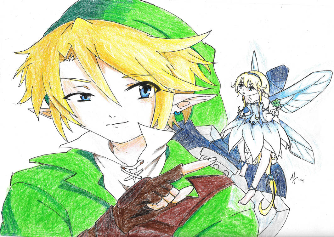Link And Navi fanart By Axion117 On DeviantArt link-and-navi-fanart-by-axion117-on-deviantart