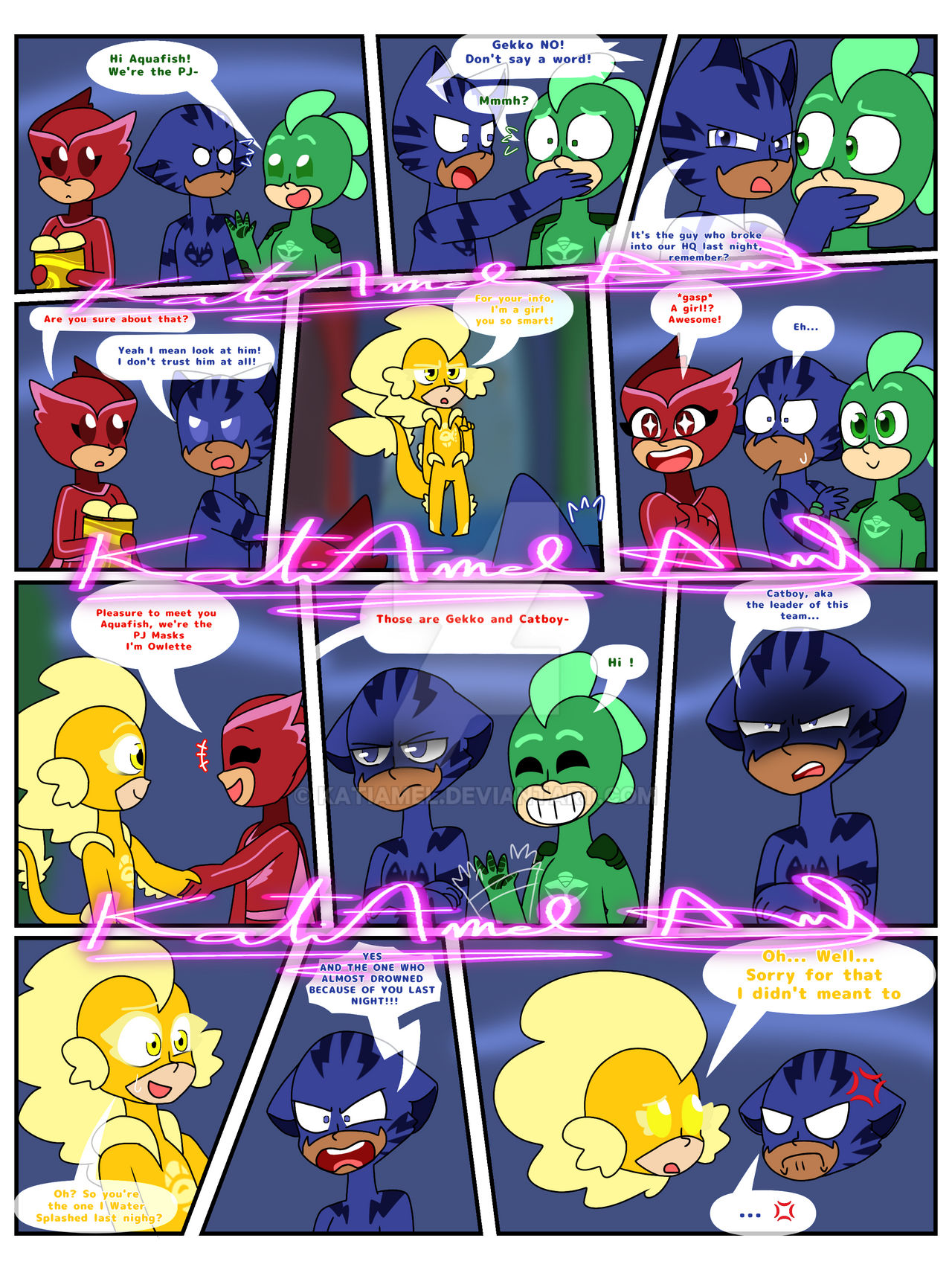 The Fourth Pj Mask Pg 20 By Katiamel On Deviantart