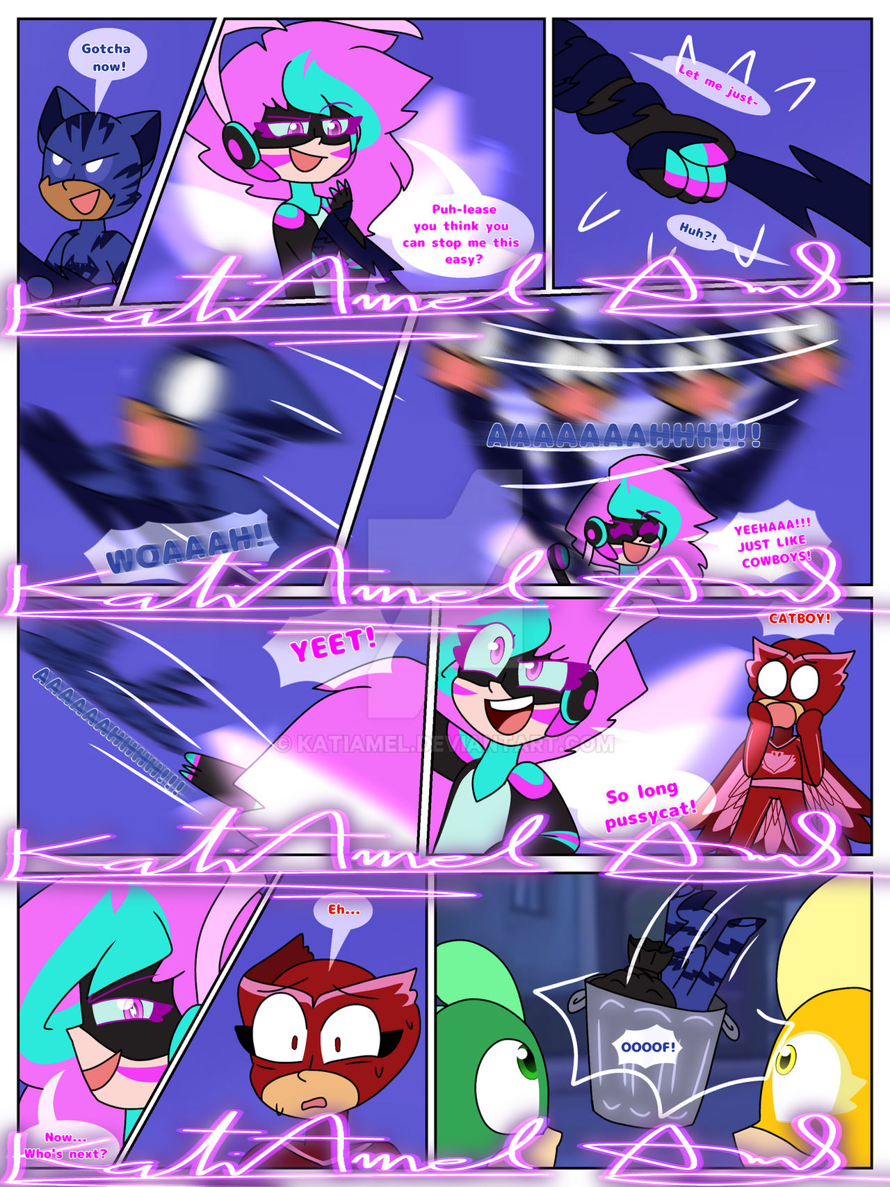 The Fourth Pj Mask Pg35 By Katiamel On Deviantart