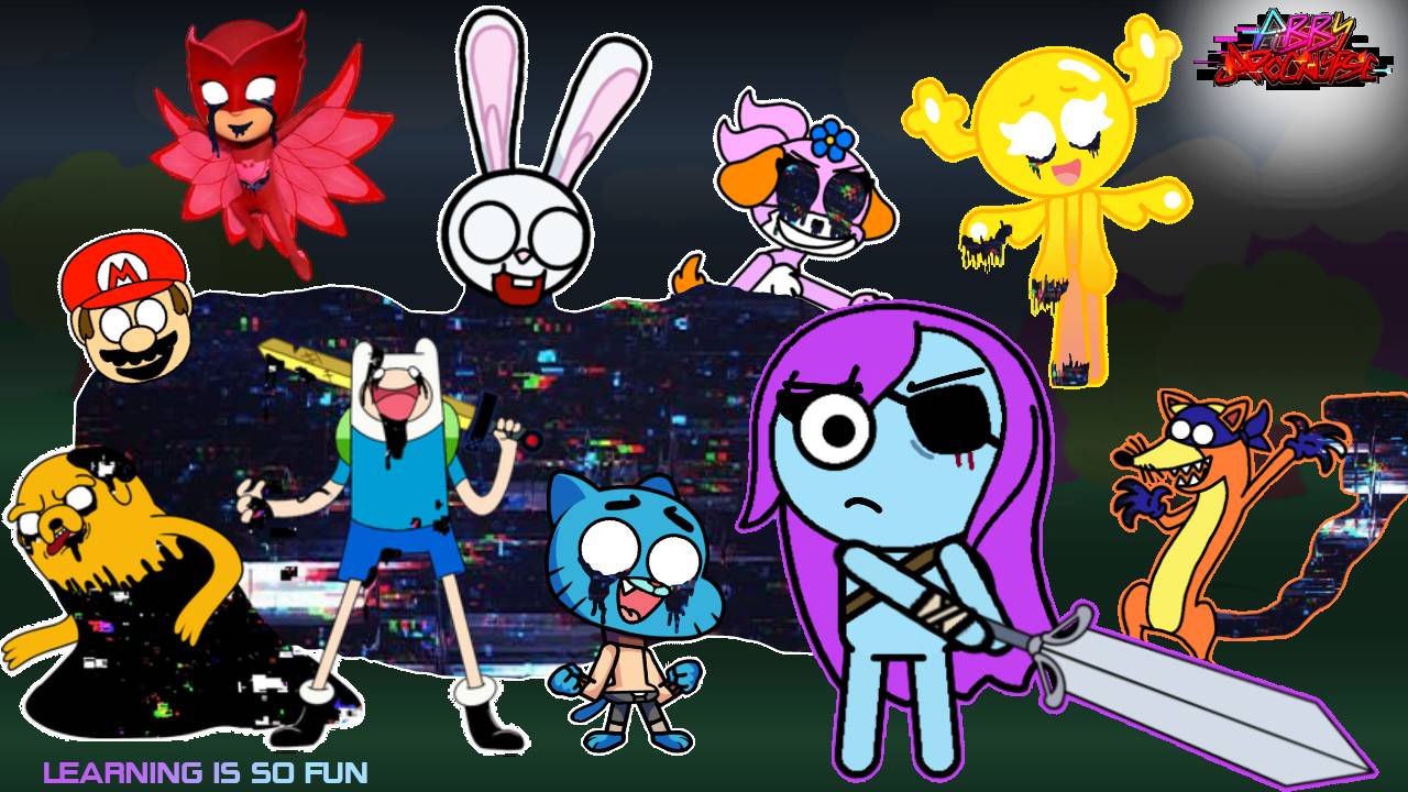 Learning with Pibby. Learning is so fun. by BigTrainDeuce5878 on DeviantArt Learning with Pibby. Learning is so fun. by BigTrainDeuce5878 on DeviantArt