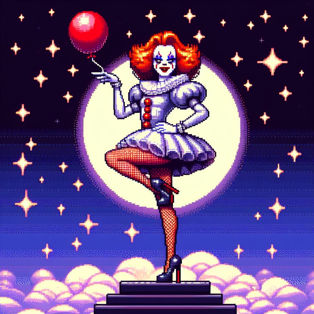 Female Pennywise By Mort Aux Arts On Deviantart
