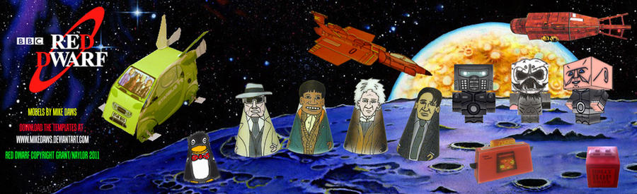 Red Dwarf Models Series 2 By Mikedaws On Deviantart