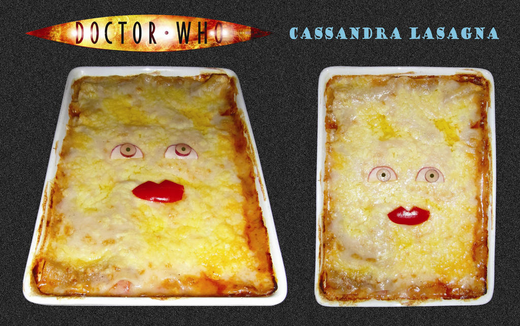 Doctor Who Cassandra Lasagna By Mikedaws On Deviantart