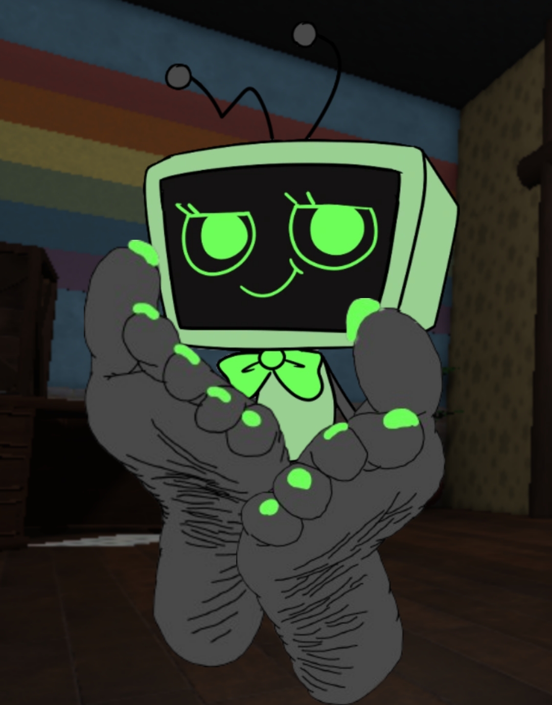 Vee From Dandys World Feet By Sierratherobloxfan On Deviantart