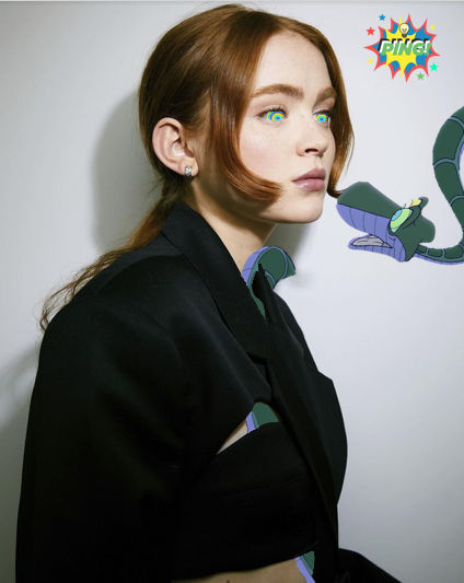 Kaa Hypnotizes Sadie Sink By Benjie1113 On Deviantart