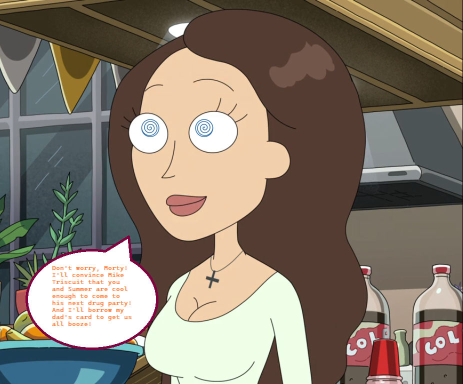 Tricia Hypnotized By Morty By Benjie1113 On Deviantart