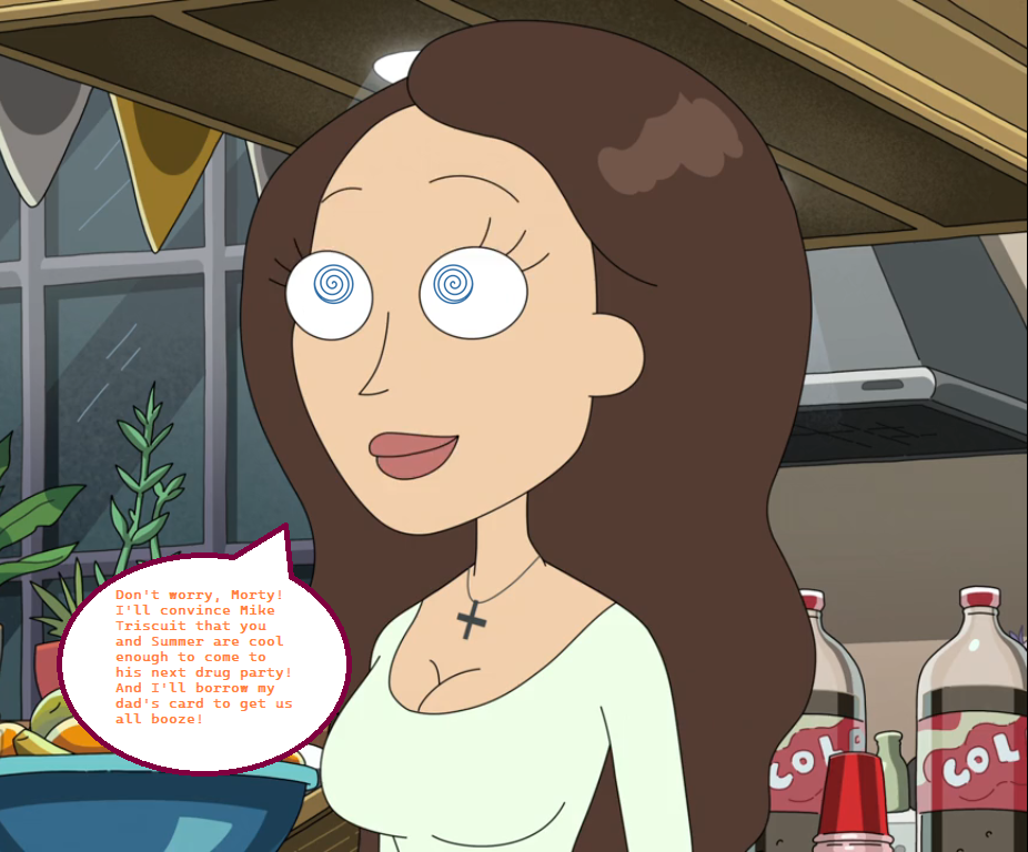 Tricia Hypnotized By Morty By Benjie1113 On Deviantart