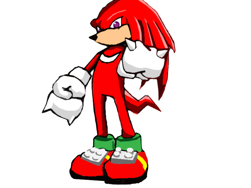 Knuckles - Vector by Lefhiot on DeviantArt