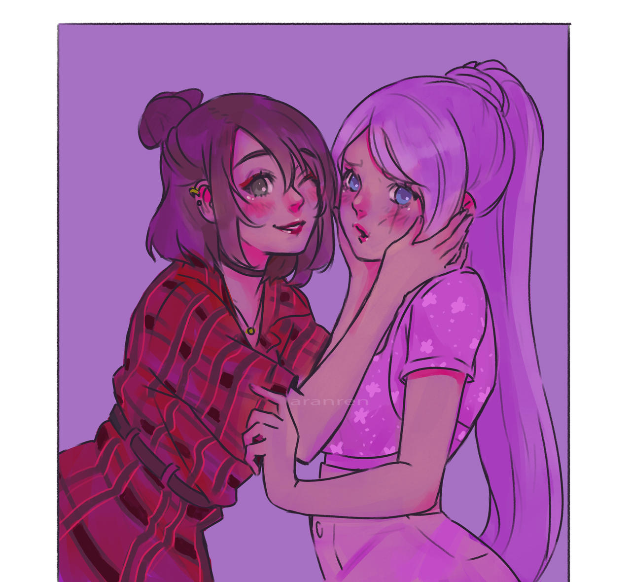 Ruby X Weiss By Aranren On Deviantart