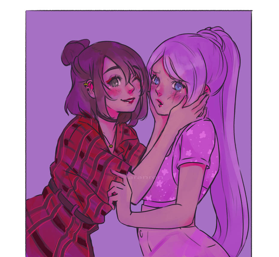 Ruby X Weiss By Aranren On Deviantart