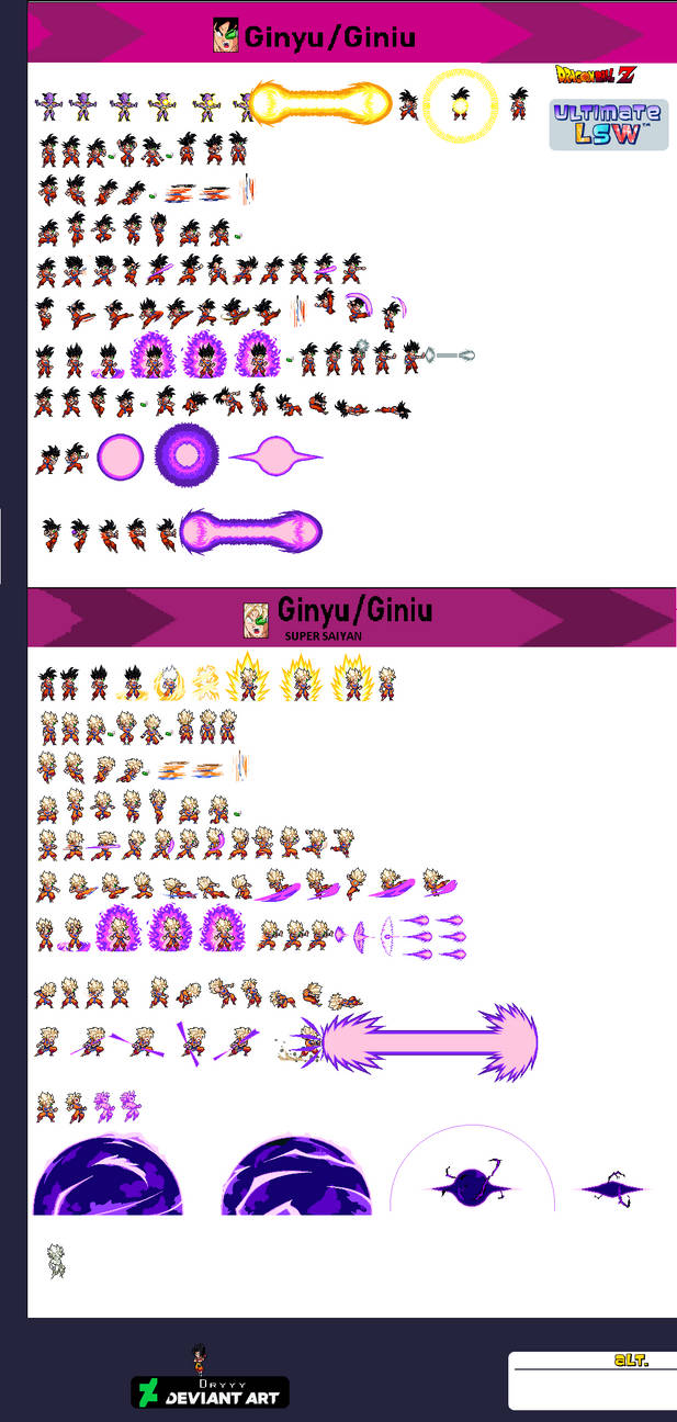 Ginyu Goku Base Y Ssj Ulsw By Dryy7 On Deviantart