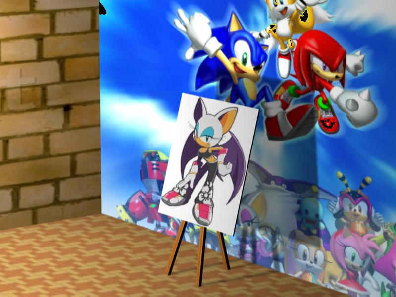 sonic_3d_rouge_The_bat by pokolfajzat on DeviantArt