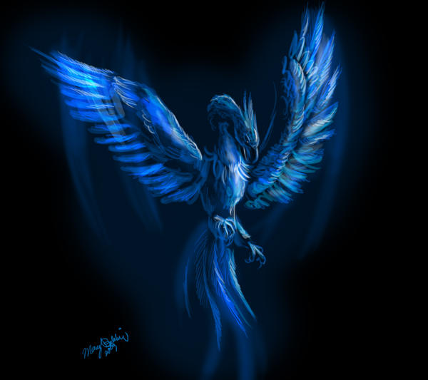 Blue Phoenix By Thegreatandmightyoz On Deviantart