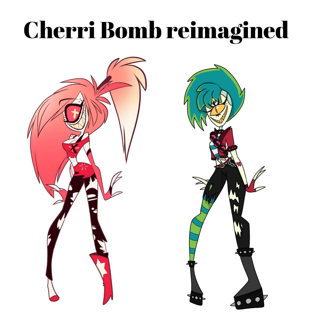 Hazbin Hotel Reimagined Pt6 Cherri Bomb By Annediuly On Deviantart