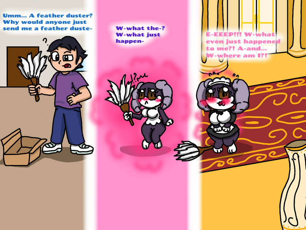 Maid For Service Indeedee Tgtf Art Trade By Theonlineninja759 On Deviantart