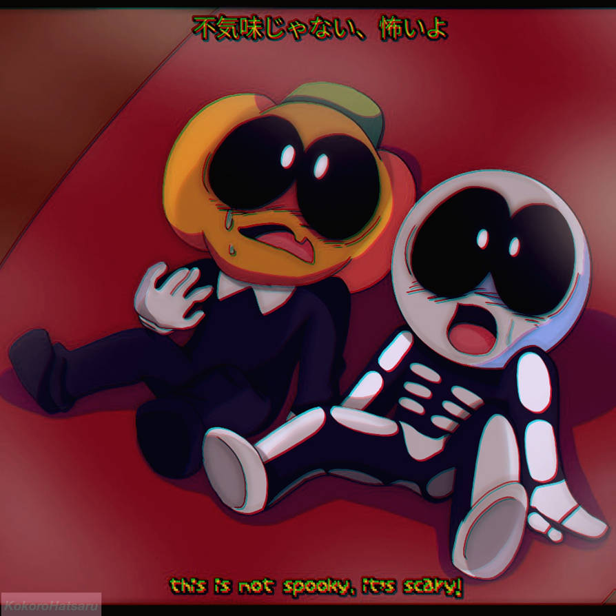 Spooky Month Redraw As An Old Anime By Kokorohatsaru On Deviantart