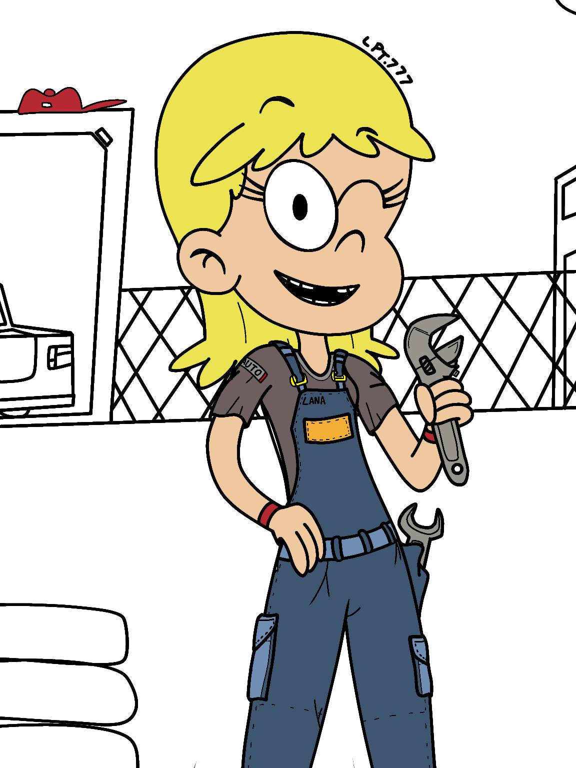 Teenage Lana Loud By Letupita777 On Deviantart
