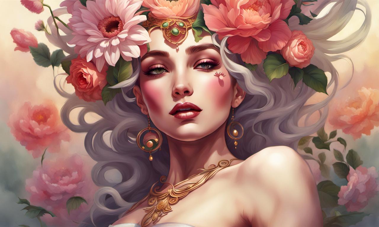 Sexy Flower Goddess By Kcmaurya On Deviantart