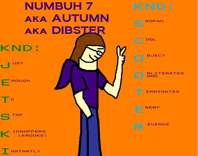 KND- NUMBUH 7 -ME by dibster on DeviantArt