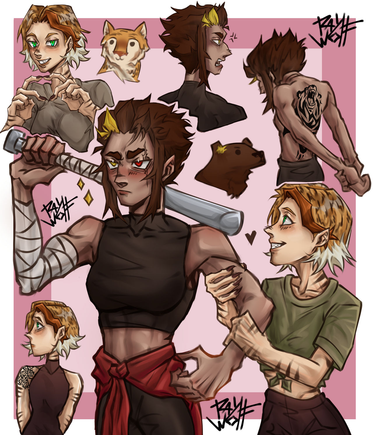 Ocs By Raywolf By Raywolf139 On Deviantart