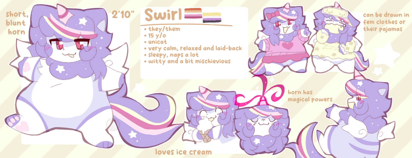 Swirl Ref By Lumivillle On Deviantart