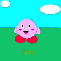 Kirby Cutout by ShadowDragonSensei on DeviantArt