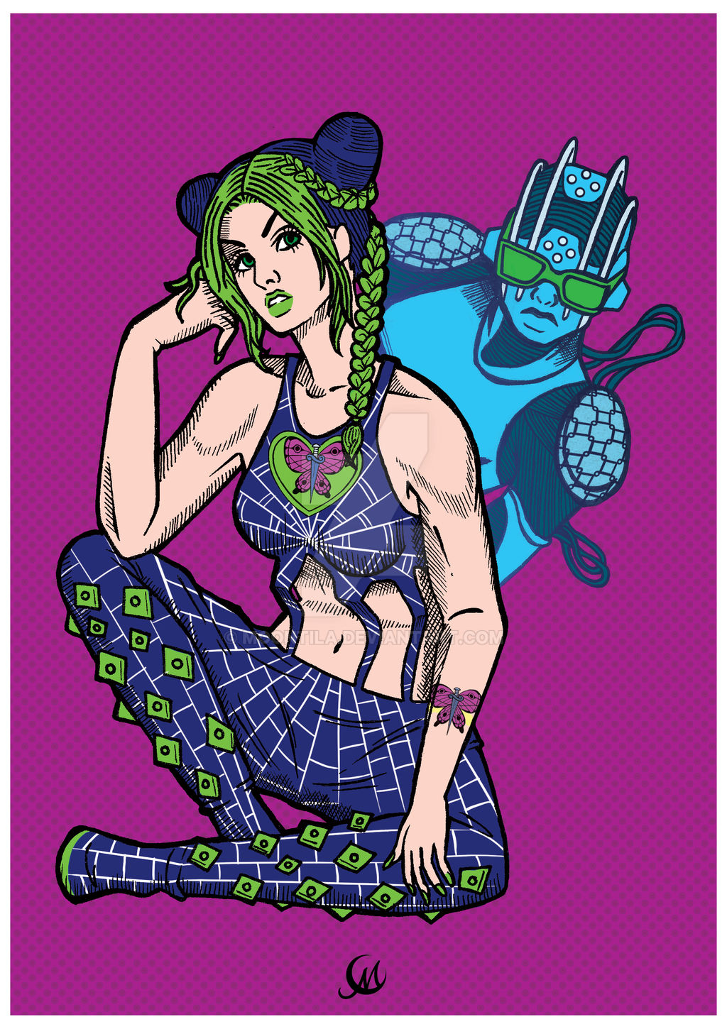 Jolyne Kujo Jojos Bizarre Adventure By Moontila On Deviantart