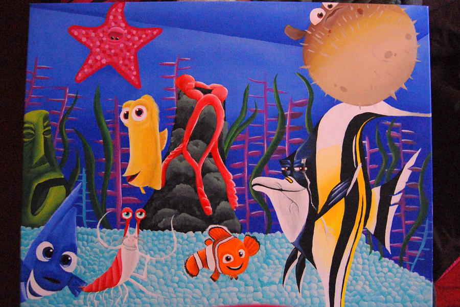 Finding Nemo Tank Gang By Misskat345 On Deviantart