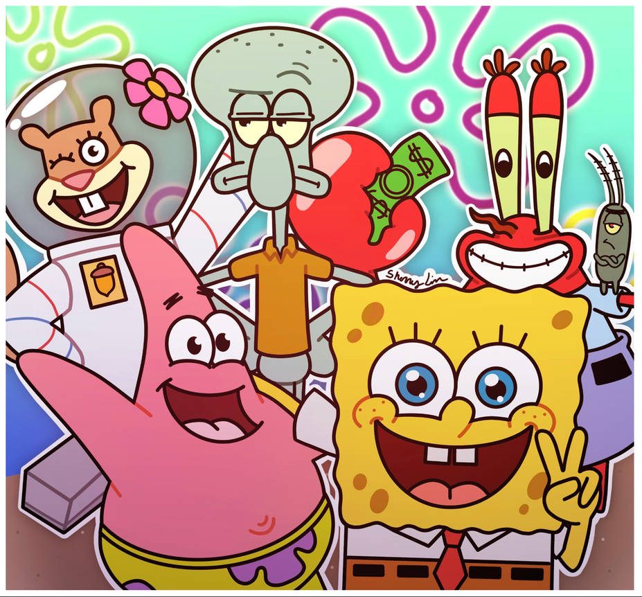 Spongebob Fan Art By F4nt4sydre4m On Deviantart