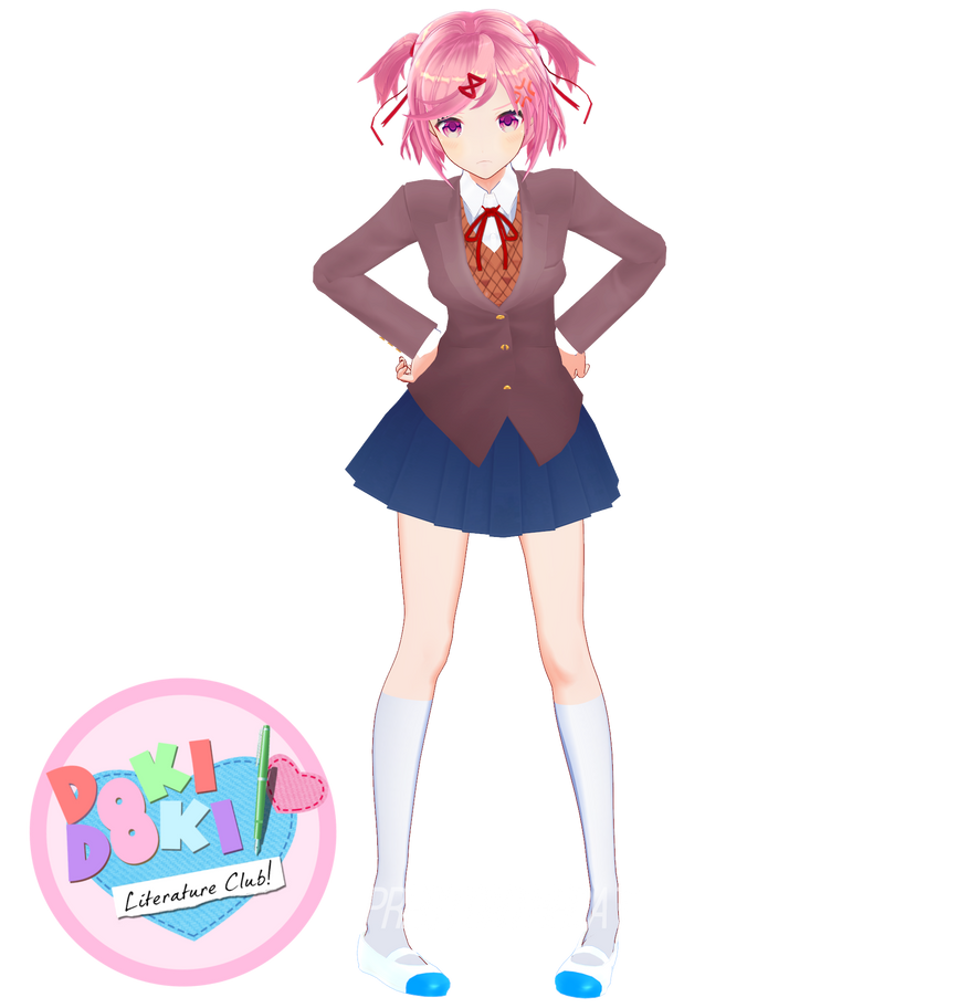 Ddlc Natsuki By Prestonthecat On Deviantart