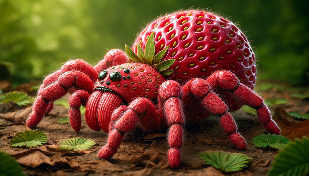 Strawberry Tarantula By Heartyjessman On Deviantart