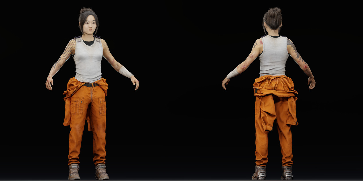 The Callisto Protocol Dani Nakamura Prisoner By Flvck0 On Deviantart