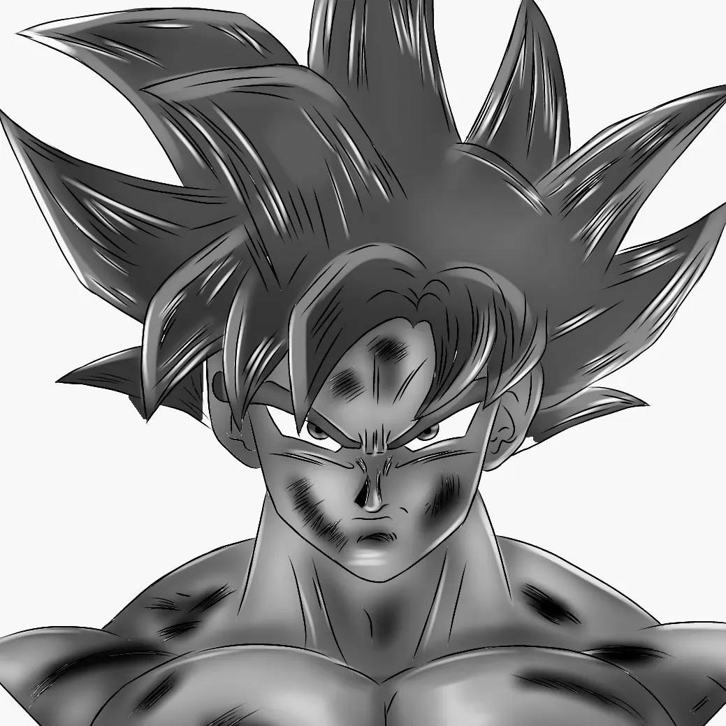 Goku Fan Art By Animedark334 On Deviantart