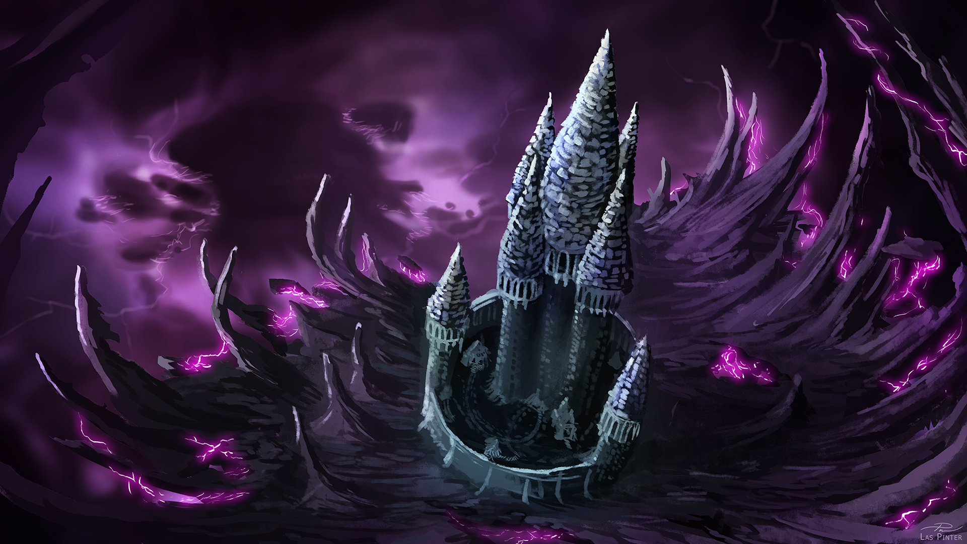 Mage Tower Commission By Laspinter On Deviantart