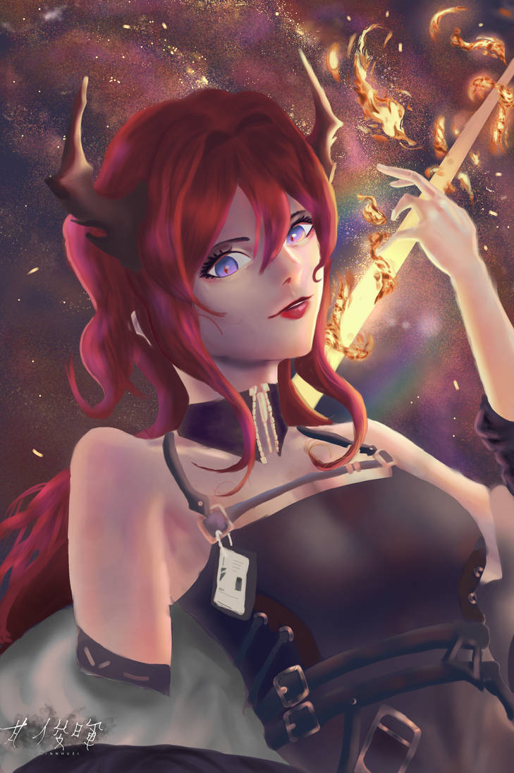 Surtr Fanart By Juinnhuei On Deviantart