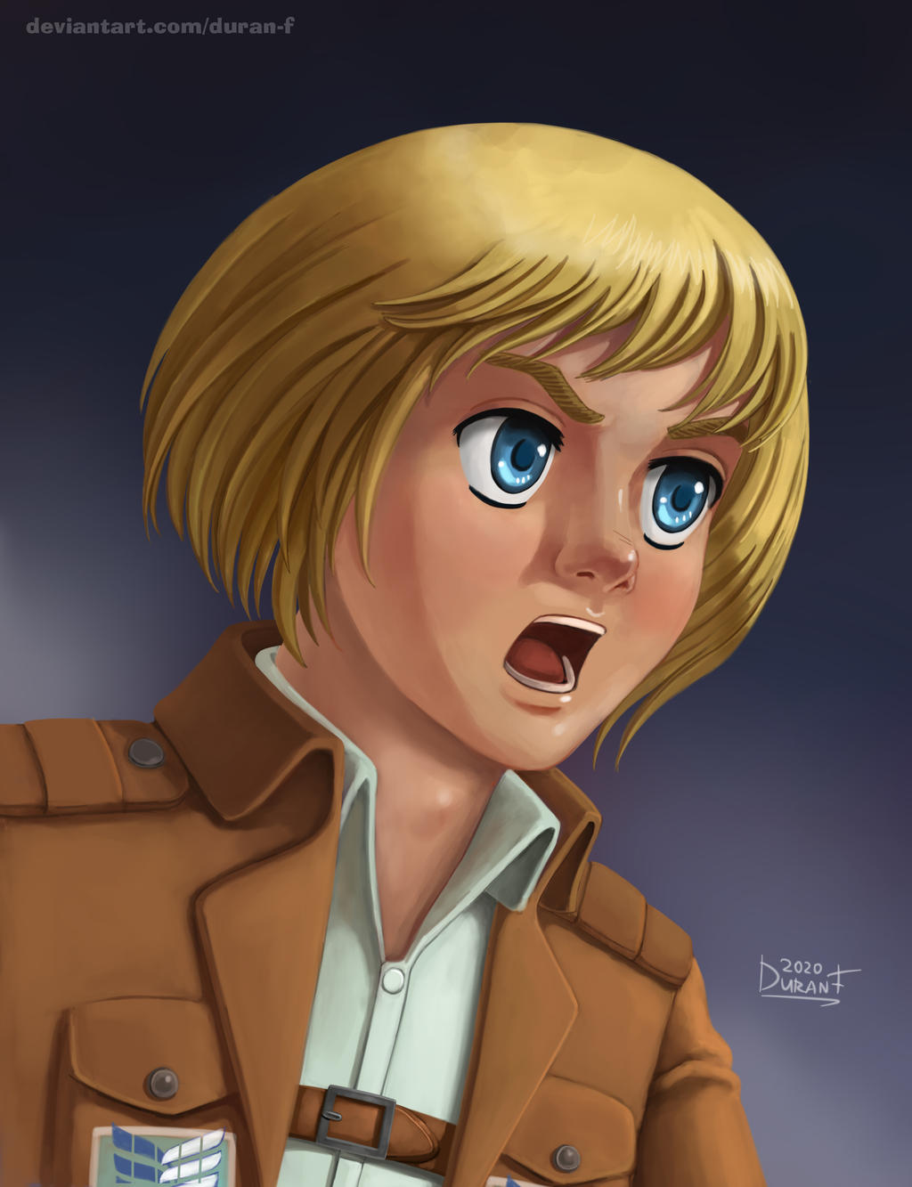 Armin Arlert By Duran F On Deviantart