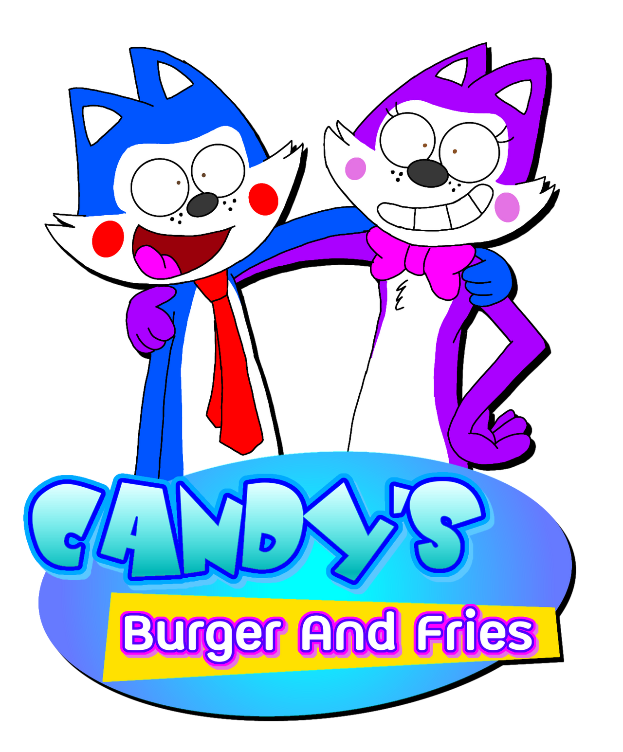 Candys Burger And Fries By Ronnachai1993 On Deviantart