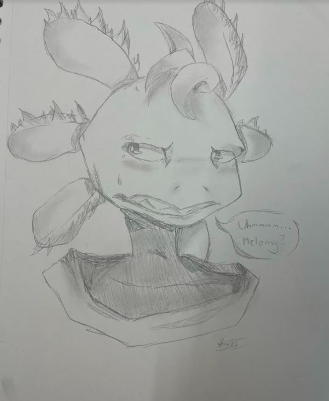 Smg4 Detailed Axol Drawing By Animetion389art On Deviantart