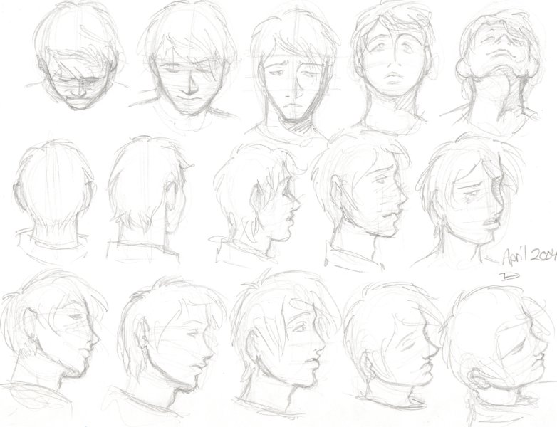 Anime Head Tilt Drawing anime-head-tilt-drawing