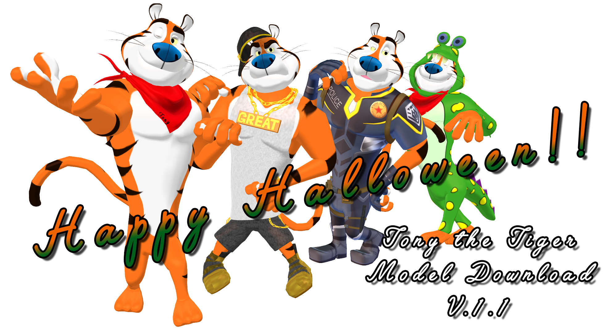 Tony The Tiger Mmd Model Download V11 By Pikadude31451 On Deviantart