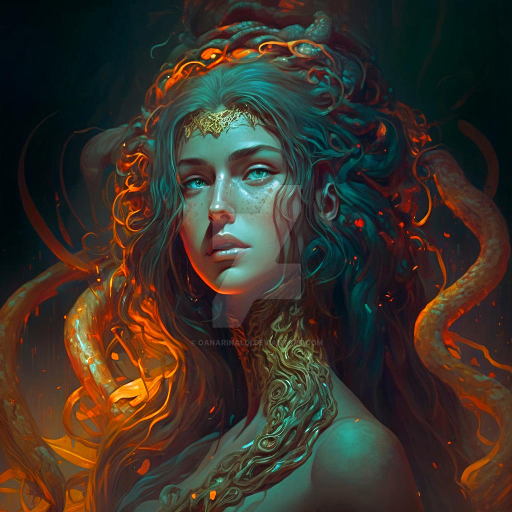 Medusa Beauty and Serpentine Elegance by oanarinaldi on DeviantArt Medusa Beauty and Serpentine Elegance by oanarinaldi on DeviantArt