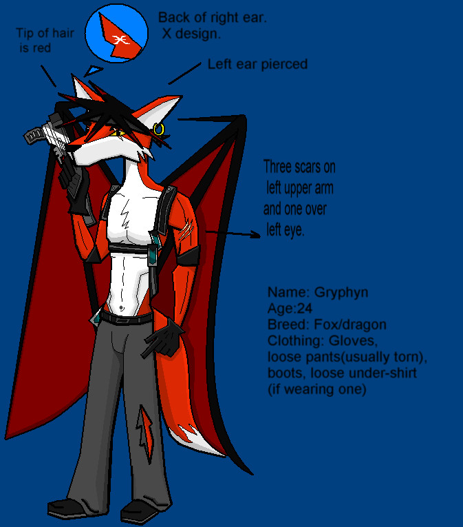 Gryphyn Ref. Sheet by phantom-apparition on DeviantArt