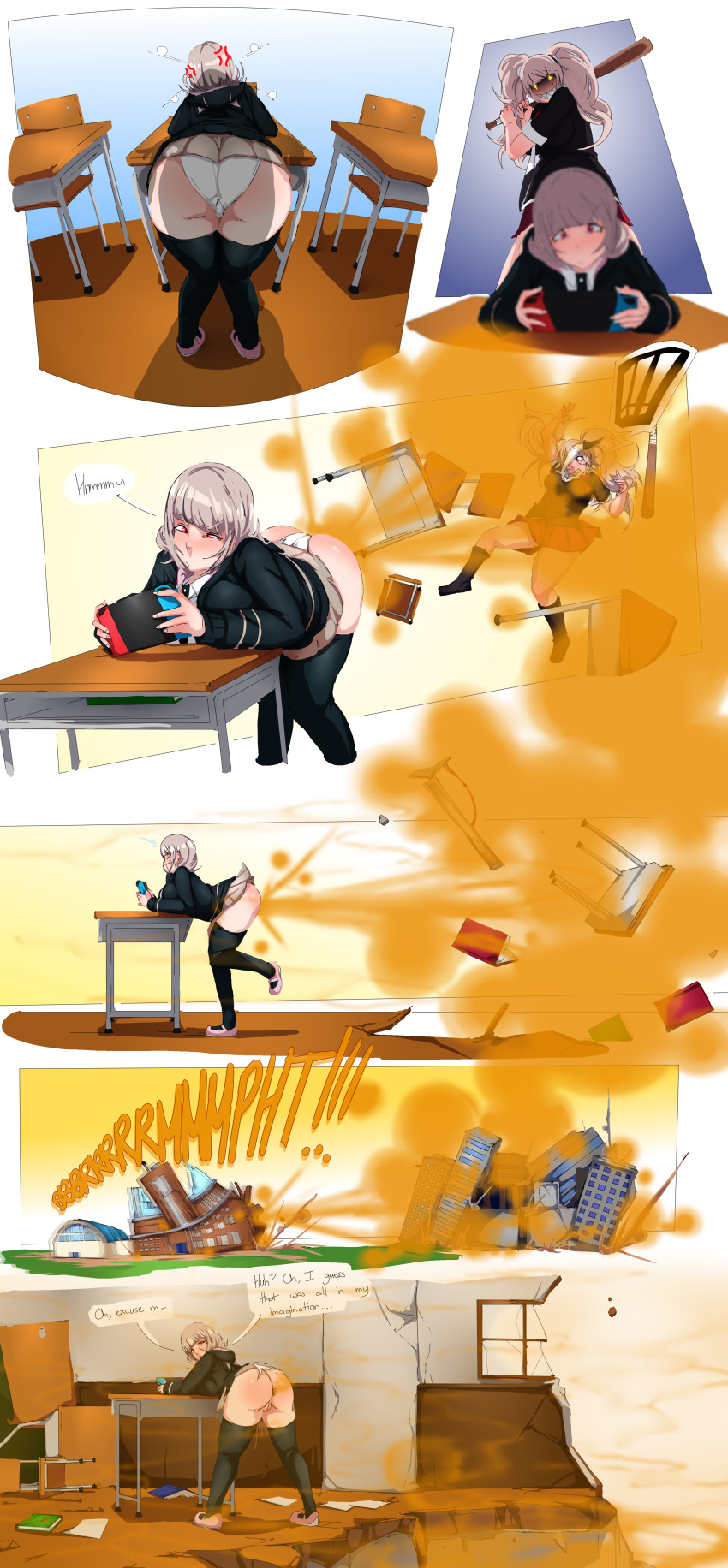 Chiaki Nanami Big Fart By Lazei By Girlfartfetishlover On Deviantart