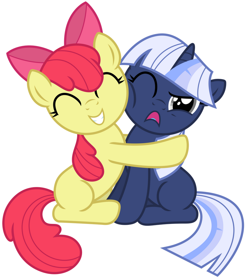 Vector: Silverlay + Apple Bloom by EStories on DeviantArt Vector: Silverlay + Apple Bloom by EStories on DeviantArt