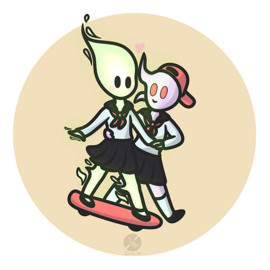 22 Fuku Fire X Skateboard Girl By Michy64 On Deviantart