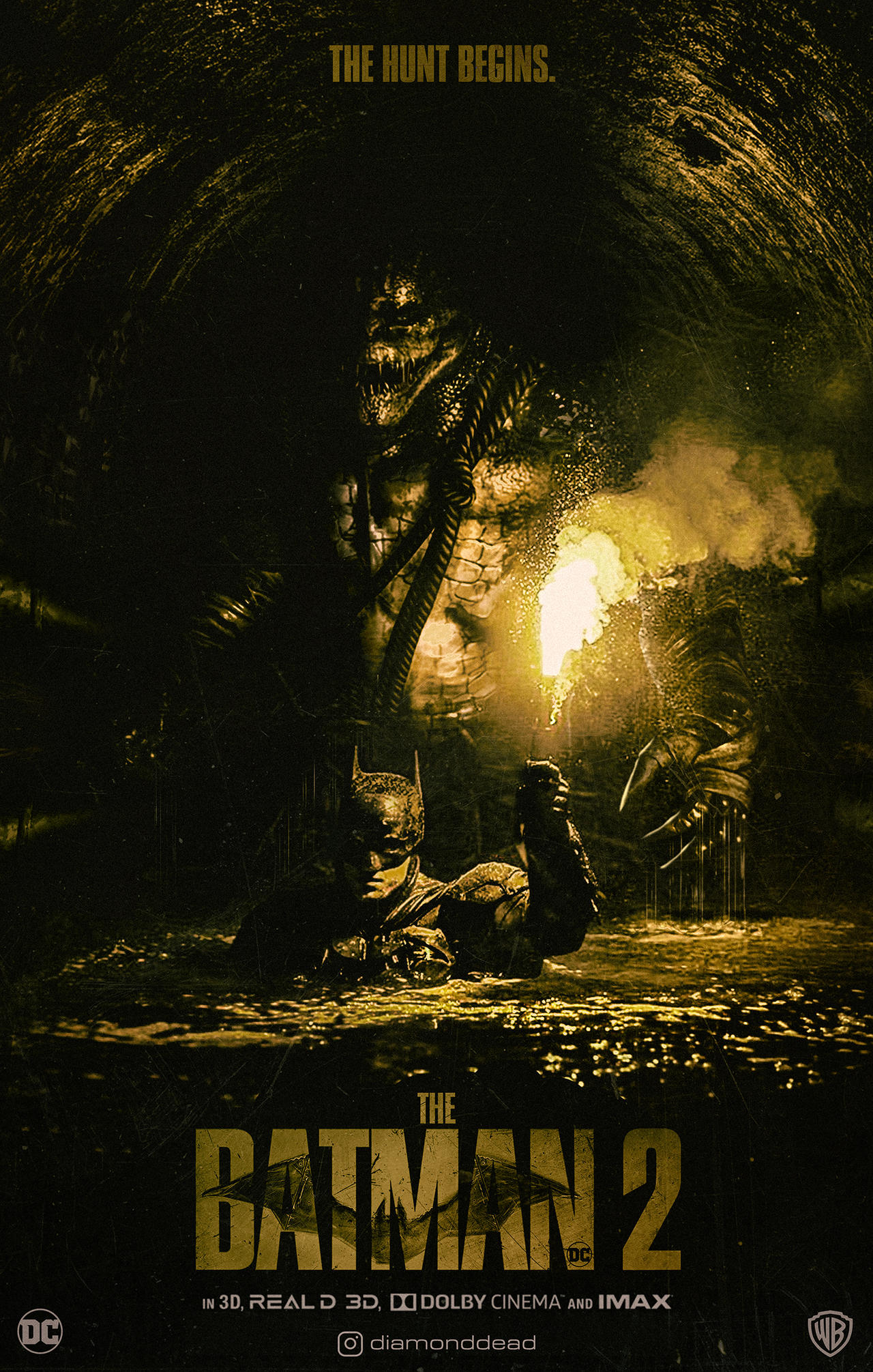 The Batman 2 - Batman vs. Killer Croc by diamonddead-Art on DeviantArt The Batman 2 - Batman vs. Killer Croc by diamonddead-Art on DeviantArt