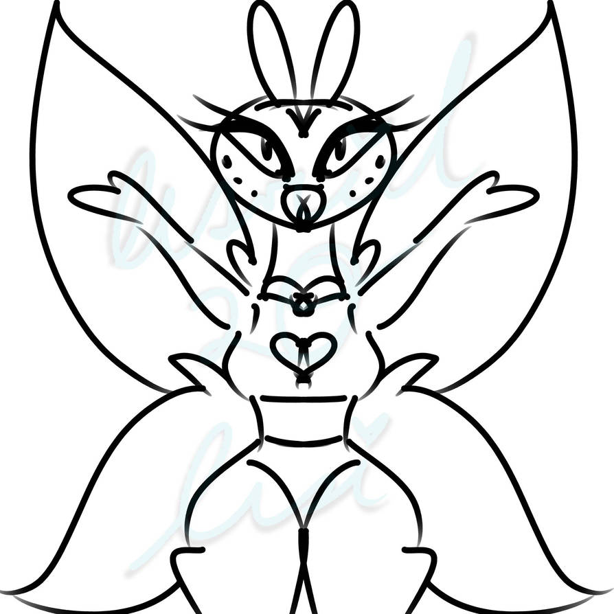 Moth Girl Adoptable By Asriel20asi On Deviantart