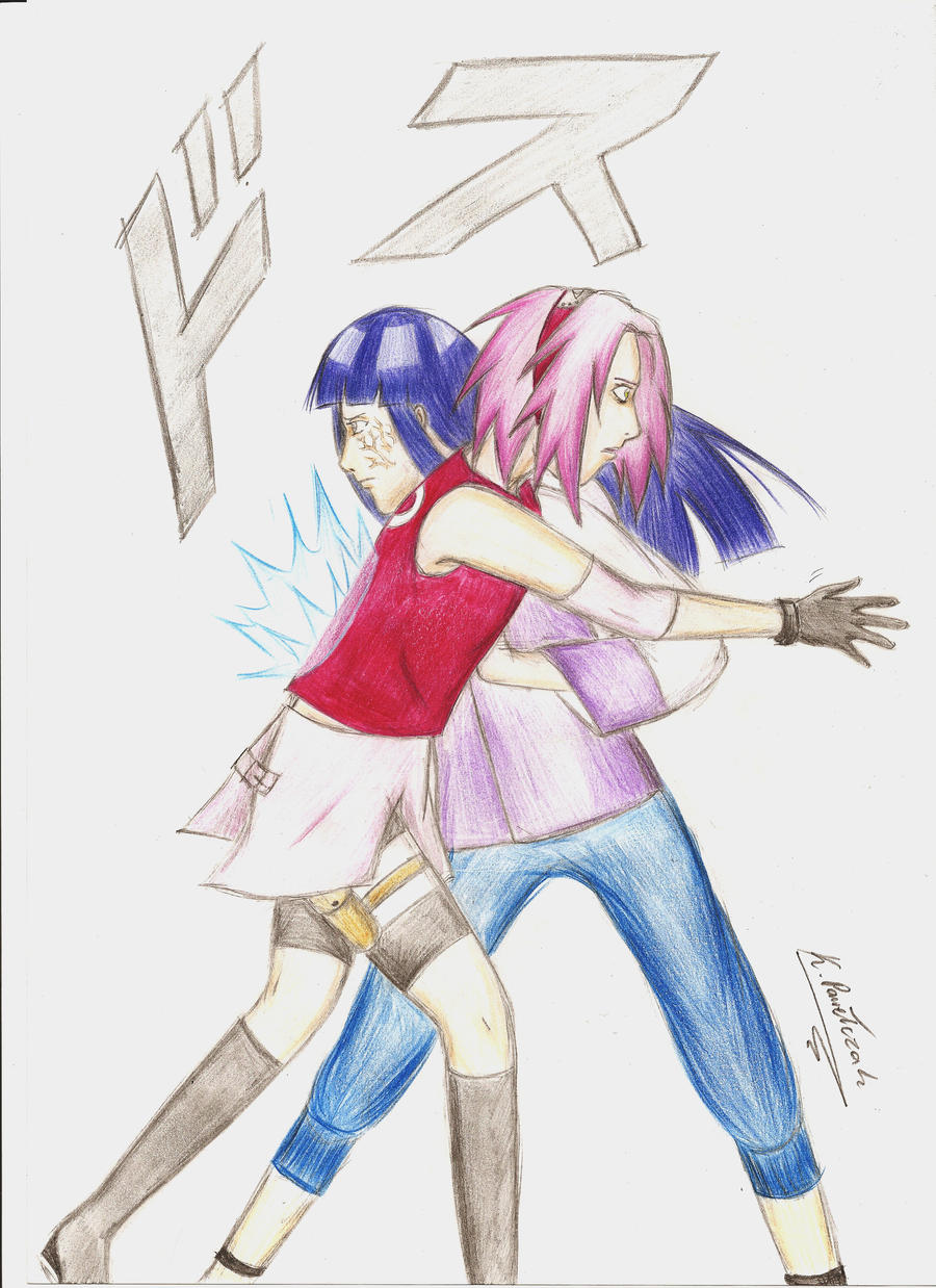 Hinata Vs Sakura By Ladytsunadepl On Deviantart