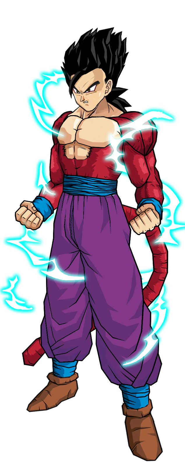 Gohan Ssj4 By Pee2sh On Deviantart
