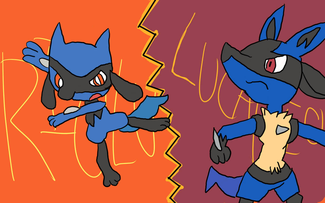 Riolu And Lucario Pokemon By Jassiart275 On Deviantart
